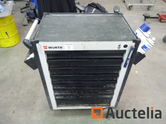 Wurth workshop tooltrolley - Garage - Workshop for preparation of body ...