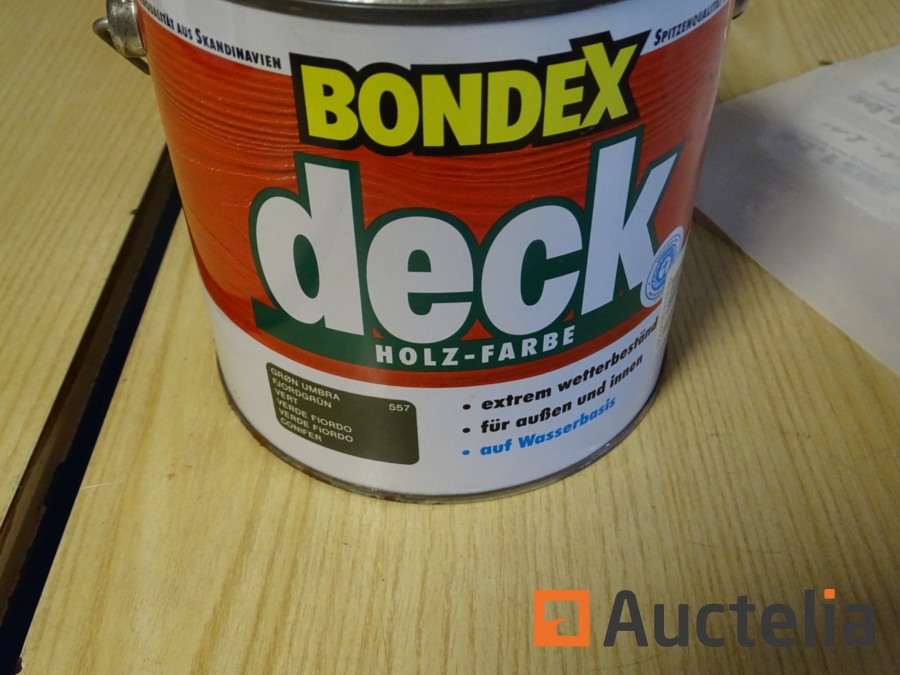 10 L Bondex vert - Construction / Génie civil - Matériaux de construct ...