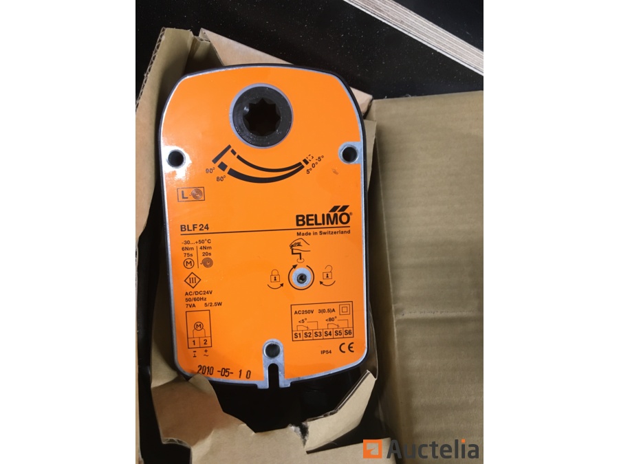 15 Moteurs élèctrique belimo BLF-24 pour clapet - Moteur - auctelia.com