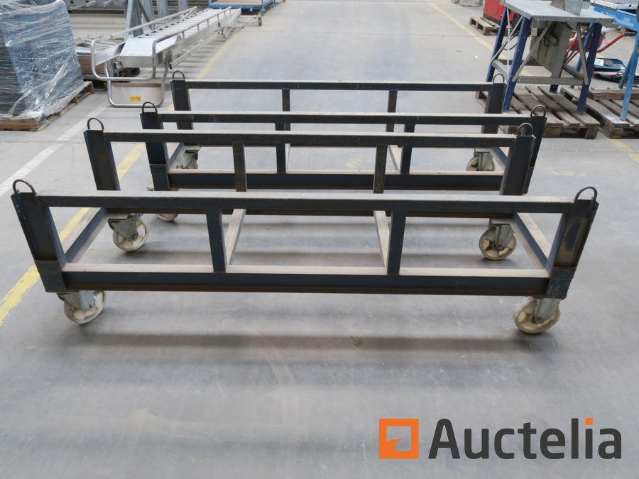 2 Chariots métalliques - Manutention & Stockage - Autre matériel de ma ...