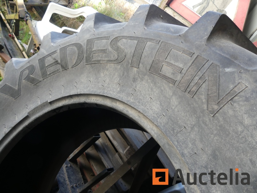 2 Pneus de tracteur Vredestein 460/85 R30 - Pneus - auctelia.com