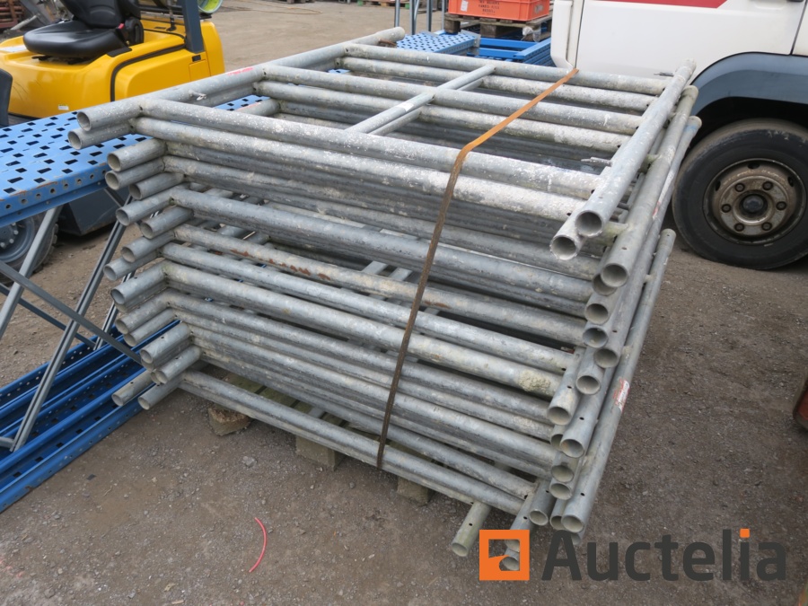 20 Echelles d'échafaudage galvanisé Adria - Autres matériels TP - Echa ...