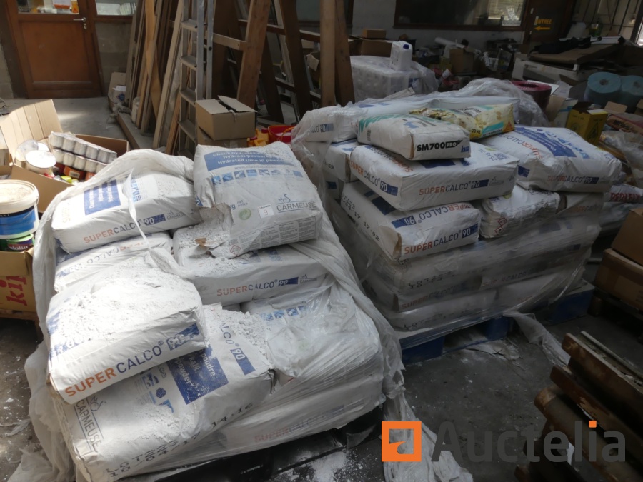 35 Sacs de chaux hydratée Carmeuse Supercalco 90 - Autres accessoires ...