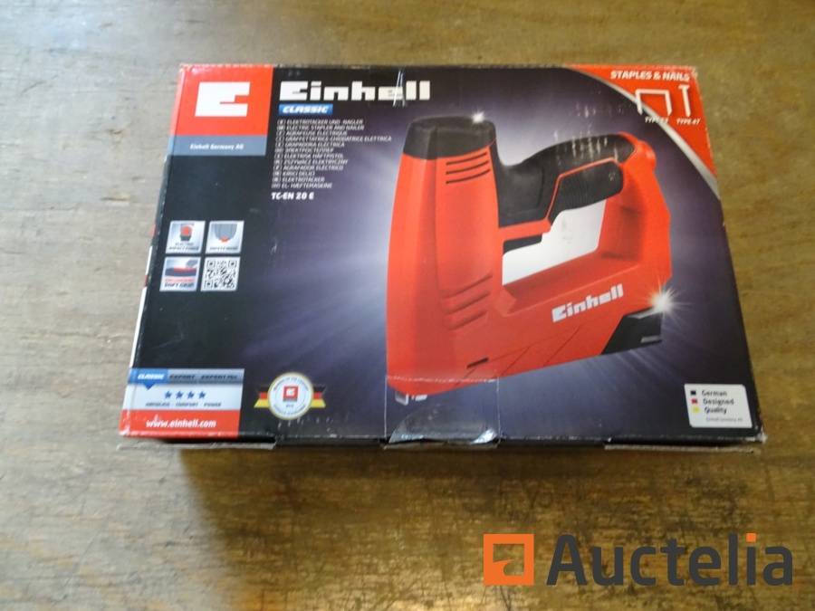 Agrafeuse Cloueuse électrique EINHELL TC-EN 20 E - Agrafeuses ...