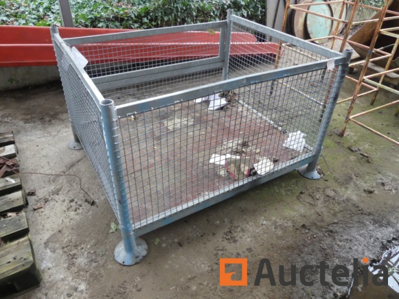 Bac grillagé de transport - Stockage - Bac de stockage - auctelia.com