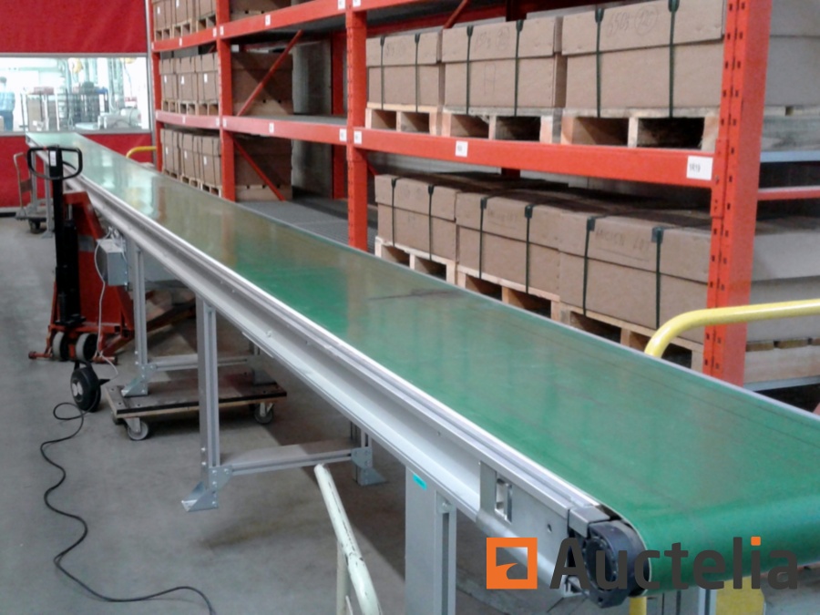 Bande transporteuse Axmann - 12 m - Manutention & Stockage - auctelia.com