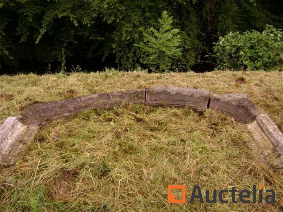 Cintre en pierre bleue 18 ème - Matériaux de construction - auctelia.com
