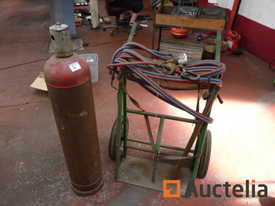 Diable pour bonbonne de gaz, bonbonne de gaz, chalumeaux, détendeurs G ...