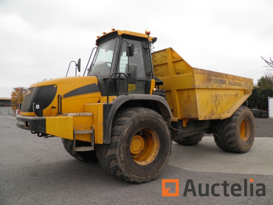Dumper articulé JCB 718 4x4 - Tombereau articulé - auctelia.com