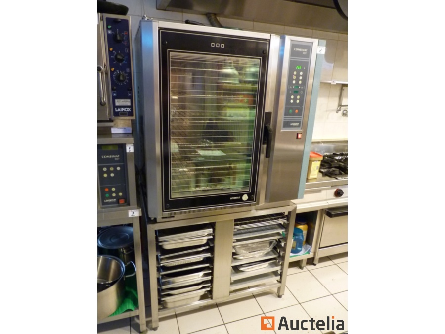 Four 11 niveaux Leventi Combimat DGT+ table inox à plateaux - Machines ...