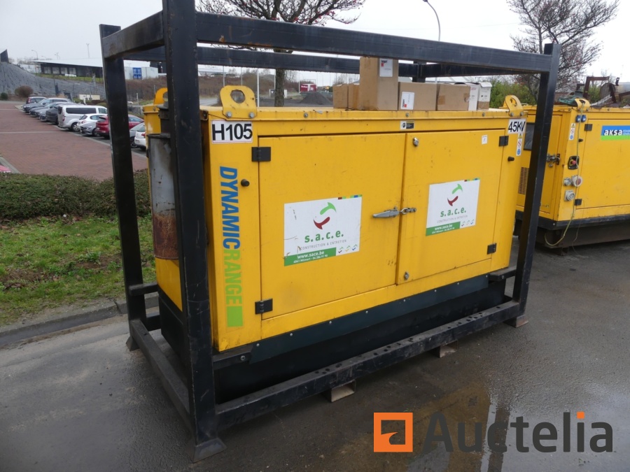 Groupe électrogène Aksa Cummins ES 68 D5 - Groupe électrogène ...