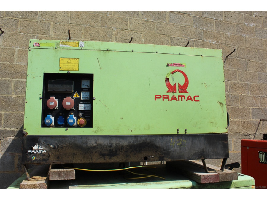 Groupe électrogène Pramac - Construction / Génie civil - Groupe électr - auctelia.com