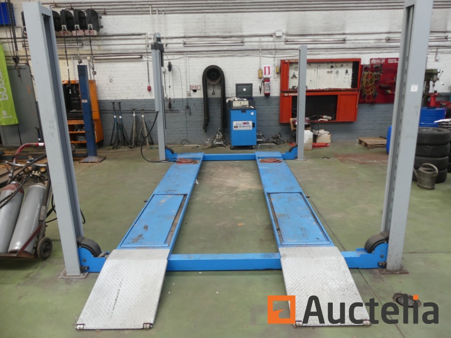 Pont de garage 4 colonnes pour géométrie Ravaglioli RAV4402 - Pont de ...