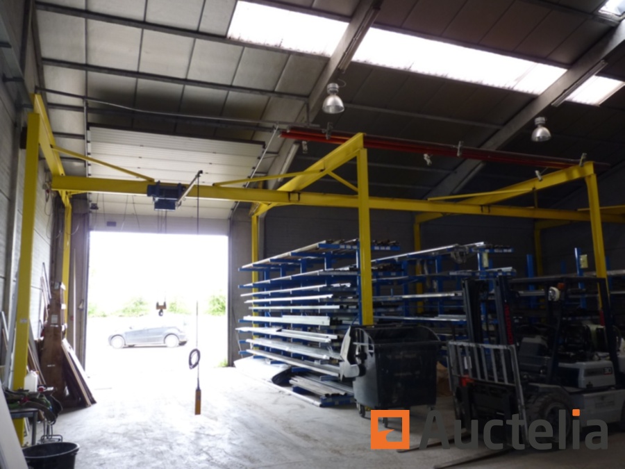 Pont roulant Demag sur rail central - Pont roulant - auctelia.com