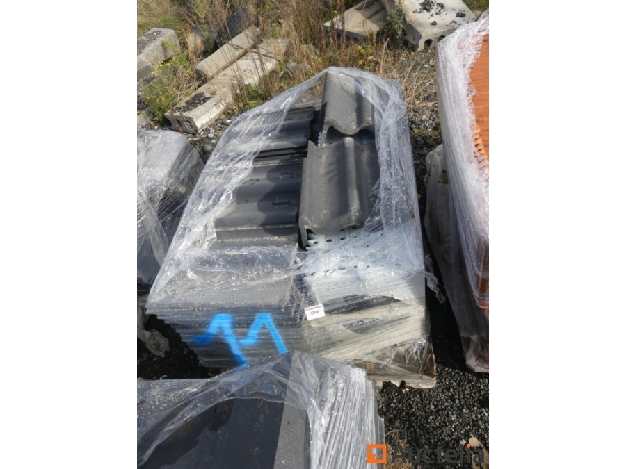 Tuiles béton Eternit Sneldek - Toiture - Tuiles - auctelia.com