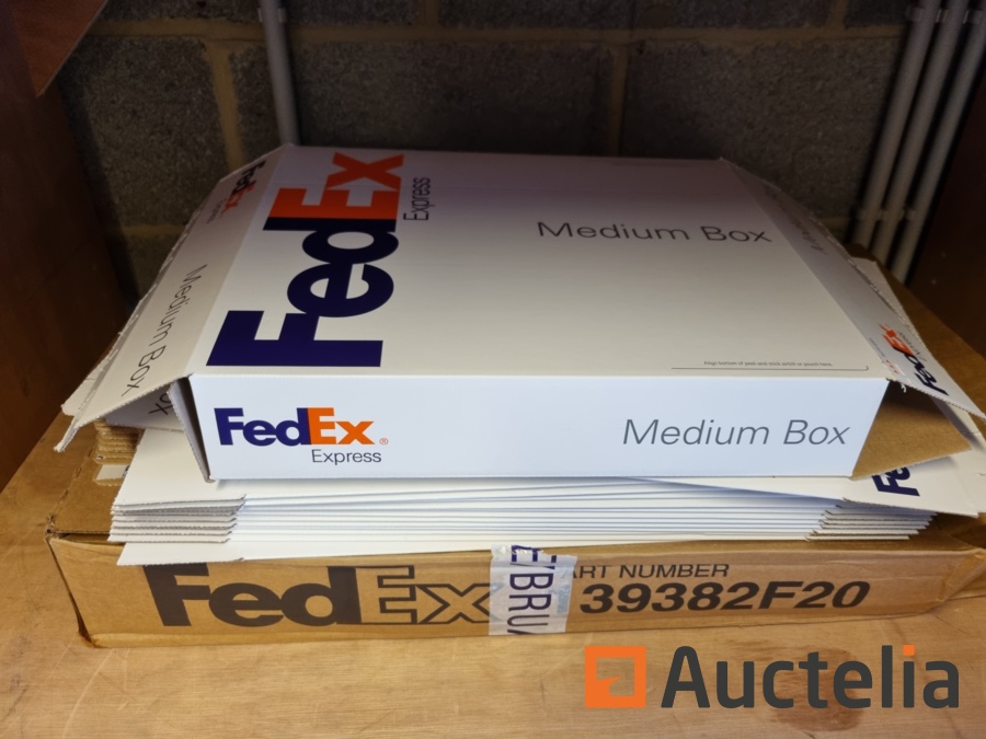 Varia de carton d'envoi de colis FedEx - Emballage - auctelia.com