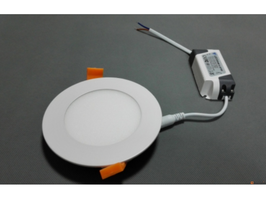 100 x 5W slim 6500K (wit) rond inbouw LED panelen - Lampen - Spots ...