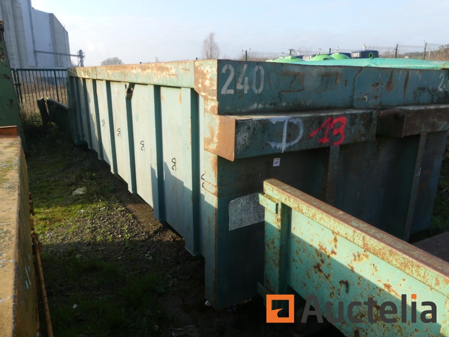 Afval of puin Container 20 m ³ - Containers - Afvalcontainer - auctelia.com