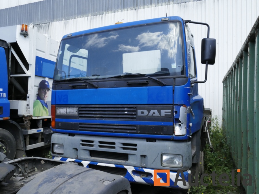 DAF CF340 Containervrachtwagen (2000 - 680593 km) - Matis 5255 - Vrach ...