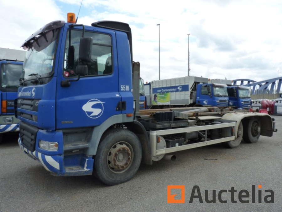 Daf CF85 Containervrachtwagen (2002 - 617.496 km) - kapotte motor - Vr ...