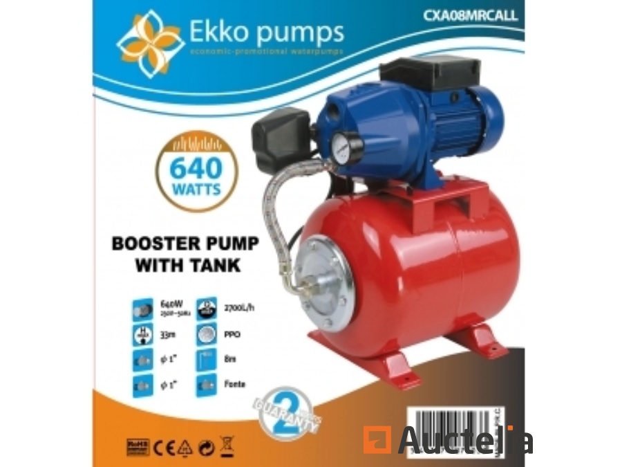 Groep hydrofoor 600W met 20L tank - Bouw - Bouwmachines - overige ...