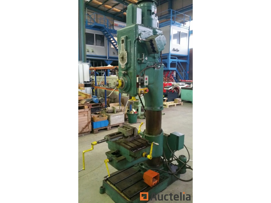 Kitchen & Wade Kolomboormachine CM 4, met X - Y tafel en bankschroef ...