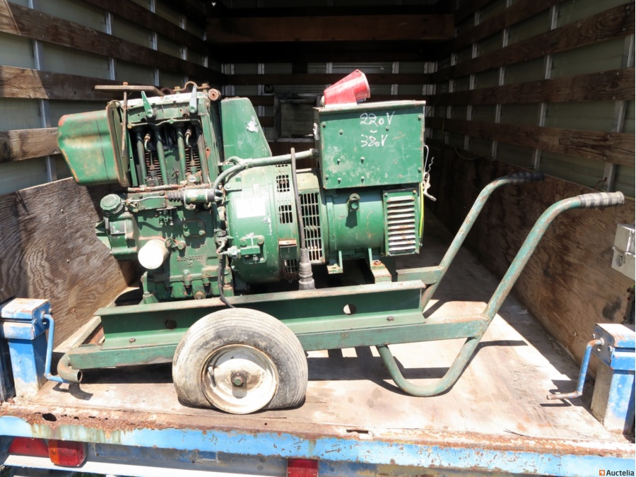 Lister dieselgenerator gebruikt op veiling - Auctelia