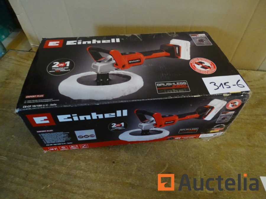 Schuurmachine/Polisher draadloos EINHELL CE-CP 18/180 Li E-solo winkel ...