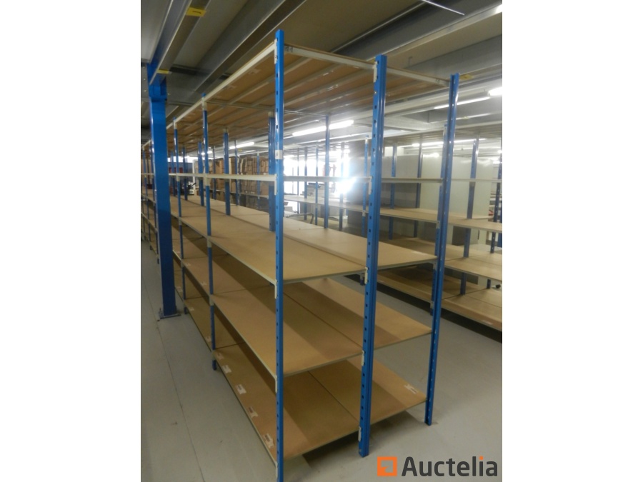 Stalen rekken - Logistiek - Magazijninrichting - auctelia.com
