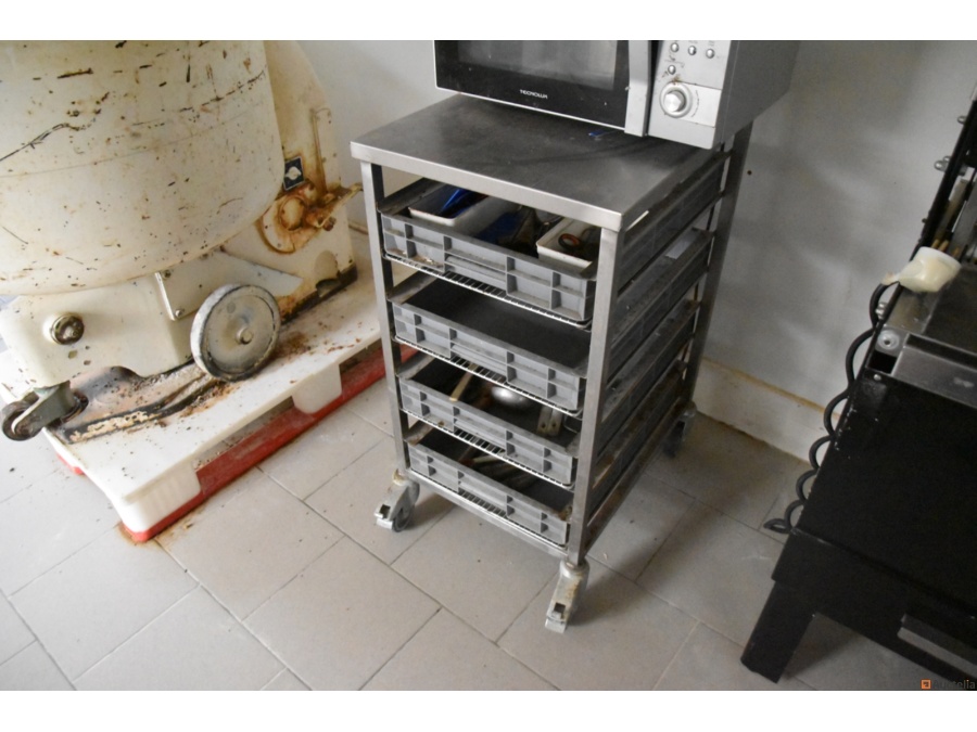 Tafel Roltafel - Horeca - Werk tafels - auctelia.com