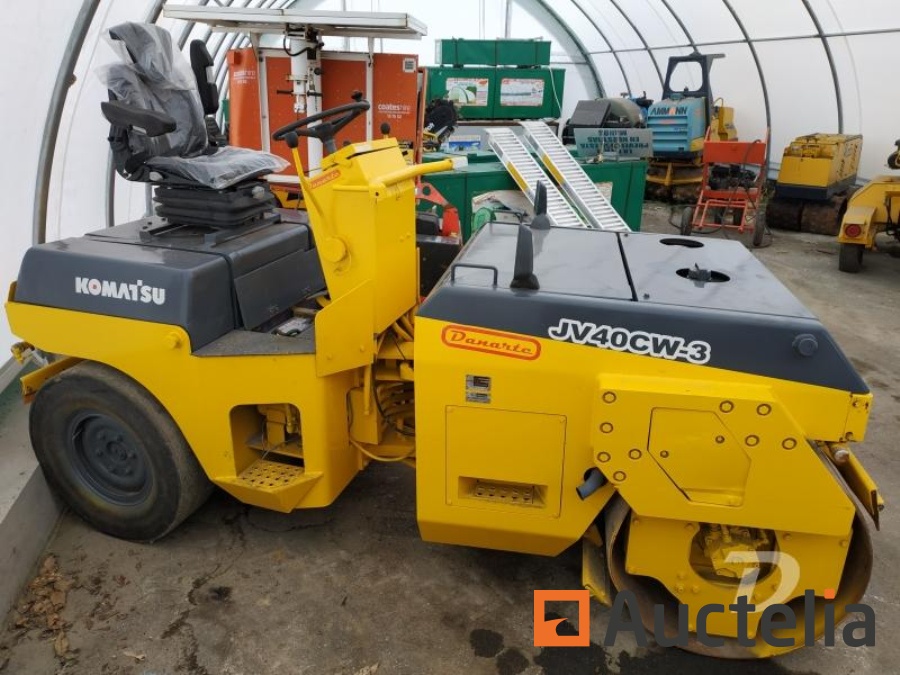 Wals machine voor asfalt. Komatsu JV40CW 3-REF: 607 - Verdichtingsmach ...